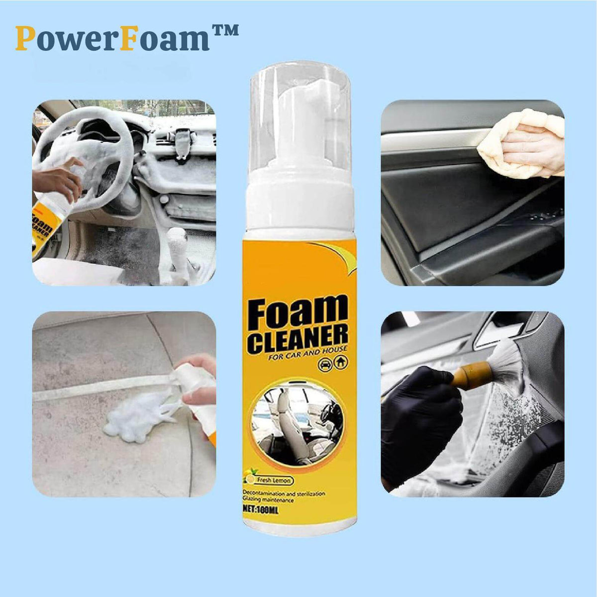 PowerFoam™ – Nettoyez Tout Sans Frotter ! – Science Factory FR