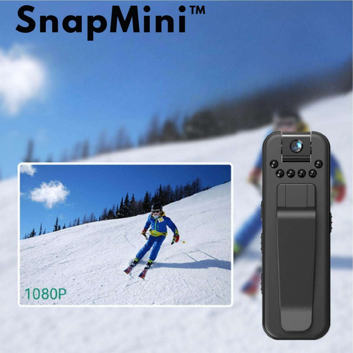 Caméra Mini 1080p SnapMini™ Pro – Science Factory FR