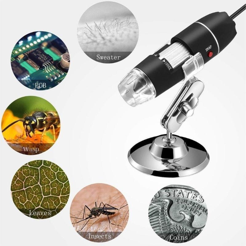 Microscope numérique portable USB – Science Factory FR